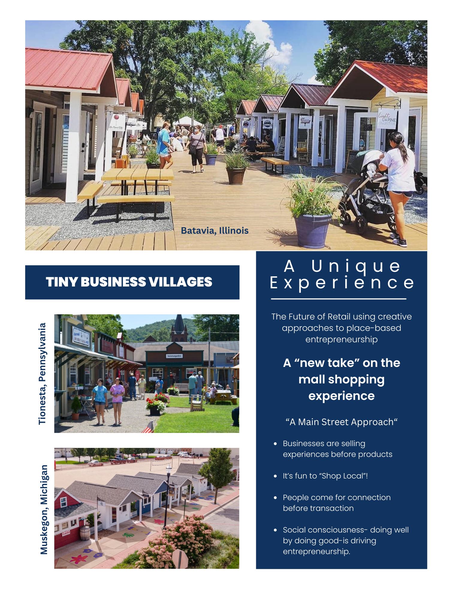 MPR Tiny Business Village Project | Discover Morgan's Point Resort, Tx
